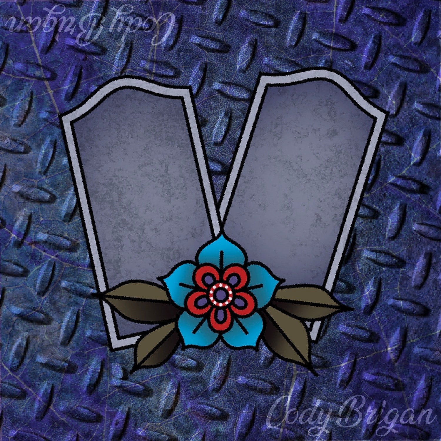 Custom Year Tombstone | Morning Star Tattoo